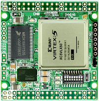 [XCM-3XX] Virtex-5 FBGA676搭載ブレッドボード (FPGA基板/FPGAボード)